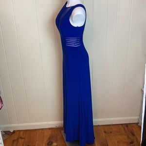 Morgan & Co. | Dresses | Vtg 9s Y2k Mesh Knit Long Flowy Formal Gown ...